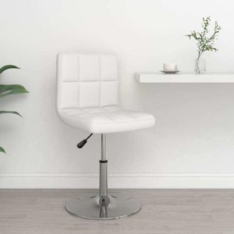 vidaXL Barhocker Weiß Kunstleder Vidaxl