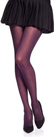 Romartex Collants colorés en microfibre 20 deniers par, 20 couleurs, tailles SL, S, prune