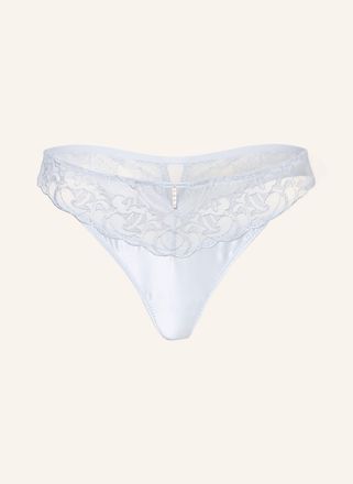 Aubade String Satin Memories Mit Cut-Out blau