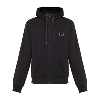 Dolce & Gabbana Homme, Sweatshirts et sweats &agrave; capuche, Noir, Taille: 3XL Sweat &agrave; capuche