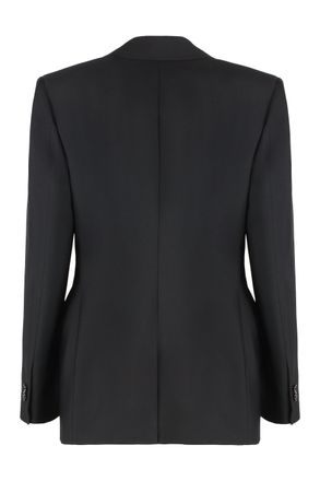 Bottega Veneta Womens Blazer Stretch Wool Black Blazers Jacket