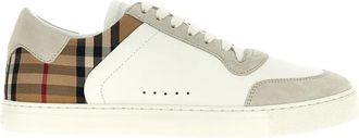 Burberry Low-Top Sneaker - Check Sneakers - Gr. 40 (EU) - in Wei&szlig; - f&uuml;r Damen