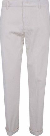 Dondup Pantalons D&eacute;contract&eacute;s - Blanc