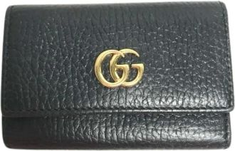 Gucci Porte-cl&eacute;s Pre-owned - Femme - Pre-owned - Noir - Taille: ONE Size