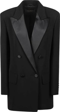 Max Mara Veste Mxegarza - Femme - Vestes - Noir - Taille: 38 FR