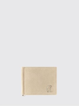 Christian Louboutin Portemonnaie Herren Farbe Beige