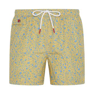Kiton Homme, Maillots de bain, Jaune, Taille: M Swim Boxer Polyester
