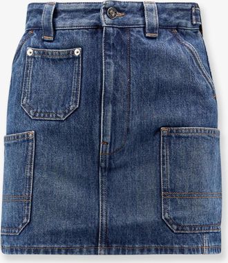 Givenchy Denim mini skirt - GIVENCHY - gender_Woman