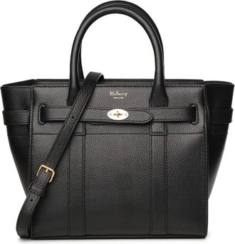 Mulberry Femme, Sacs, Noir, Taille: ONE Size Mini Zip Bayswater Tote