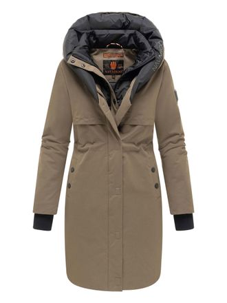 Navahoo Damen Winterjacke Snowelf - Leicht & Warm mit Magnetverschluss