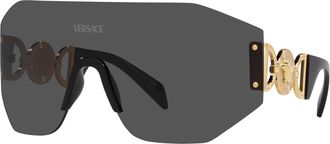 Versace 0VE2258 45 100287 Sonnenbrille, Unisex, Erwachsene, mehrfarbig (mehrfarbig), Einheitsgr&ouml;&szlig;e