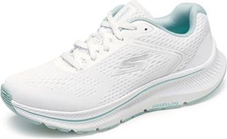 Skechers Femme Go Run Consistent 2.0 Mile Basket, Blanc Menthe, 39.5 EU