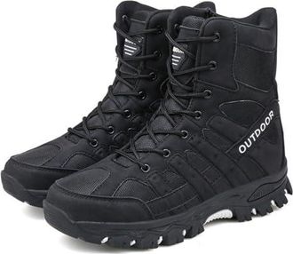 Generic Bottes Tactiques Militaires pour Homme Botte De Travail Tactiques Légères Et Confortables Bottes De Randonnée Moto Combat pour Le Travail Toute La Jou