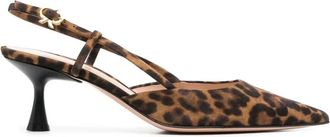 Gianvito Rossi Femme, Chaussures, Multicolore, Taille: 36 EU Escarpin &agrave; bride cheville et boucle ruban m&eacute;tallis&eacute;