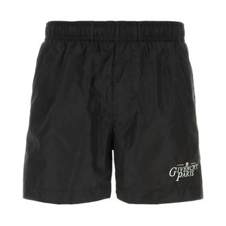 Givenchy Logo-bestickte Badehosen - - Swimwear - Herren - Schwarzk - M