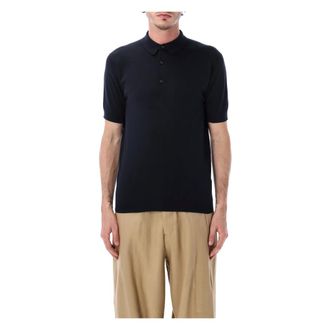 John Smedley Herren, Oberteile, Blau, MGr&ouml;&szlig;e
