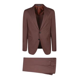 Tagliatore Homme, Costumes, Brun, Taille: XL Costume Marron Luxueux