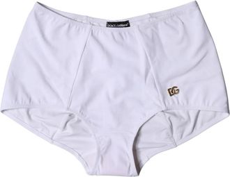 Dolce & Gabbana Femme, Sous-v&ecirc;tements, Blanc, Taille: 36 FR Gaine Culotte Taille Haute