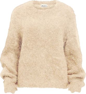 Object Objharry L/S Lo Knit Pullover Noos