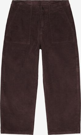 Knowledge Cotton Apparel Damen vegan Cordhose Bloom Barrel Chocolate Torte