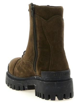 Balenciaga Combat Boot - Olive Green