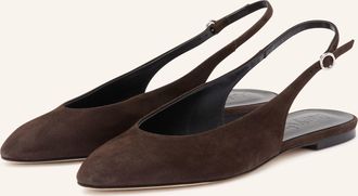 Aeyde Slingballerinas Amelia braun