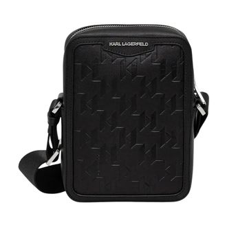 Karl Lagerfeld K/Loom G&uuml;rteltasche - - Bags - Herren - Schwarzk - ONE SIZE