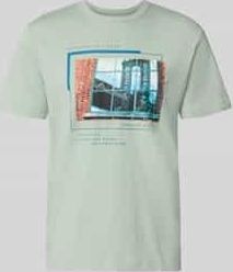 Tom Tailor Regular Fit T-Shirt aus reiner Baumwolle