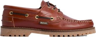 Barbour Re-Engineered Bootsschuhe Deck aus Glattleder in