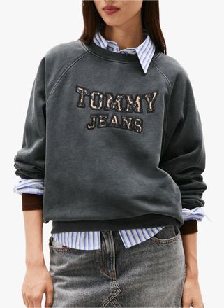 Tommy Hilfiger Pull &agrave; logo en coton