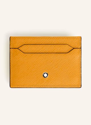 Montblanc Saffiano-Kartenetui Sartorial gelb
