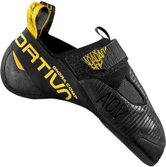 La Sportiva Unisex Ondra Comp Chaussons descalade, Black-Yellow, 46