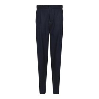 Giorgio Armani Homme, Pantalons, Bleu, Taille: S Pantalon Tailleur &agrave; Chevrons