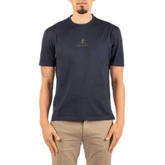 Premiata Herren, Oberteile, Blau, LGr&ouml;&szlig;e