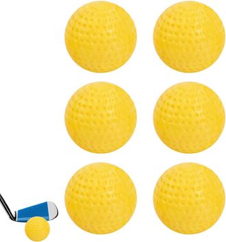 Generico PU-Golfb&auml;lle | kleine tragbare &Uuml;bungsb&auml;lle aus PU-Schaumstoff, 4 cm, multifunktional, weich, wiederverwendbar, mit hohem Rebound f&uuml;r Golftraining, Reg