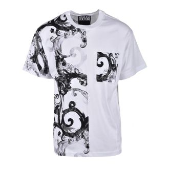 Versace Jeans Couture Herren, Oberteile, Wei&szlig;, 2XLGr&ouml;&szlig;e