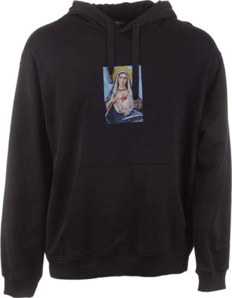 Dolce & Gabbana Homme, Sweatshirts et sweats &agrave; capuche, Noir, Taille: M SweaT-shirt &agrave; capuche