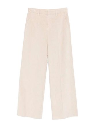 Brunello Cucinelli Casual Hose - Wei&szlig;