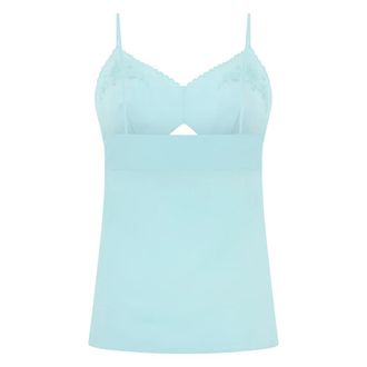 Alberta Ferretti Top Slipkleid mit d&uuml;nnen Tr&auml;gern - - Nightwear & Lounge - Damen - Blau - L