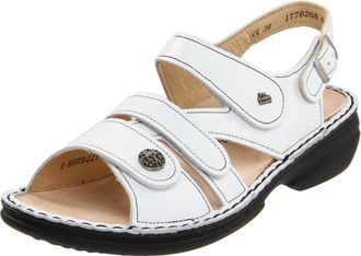 Finn Comfort Gomera Sandale 2562-001000, Nappa (Glattleder), weiß Weiß Gr. 43