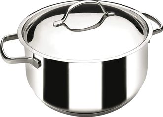 Lacor 32016 Bratentopf mit Deckel 16 cm Basic