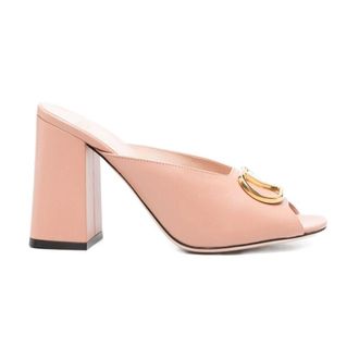 Valentino Garavani Vlogo Slingback Mules - - Shoes - Damen - Rosa - 38 1/2 EU