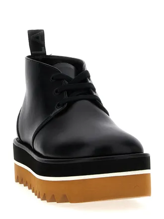 Stella McCartney Womens Black Polyethylene Ankle Boots