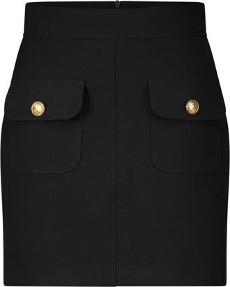 Seductive Paris Mini Skirt - Femme - Jupes - Noir - Taille: 42 FR