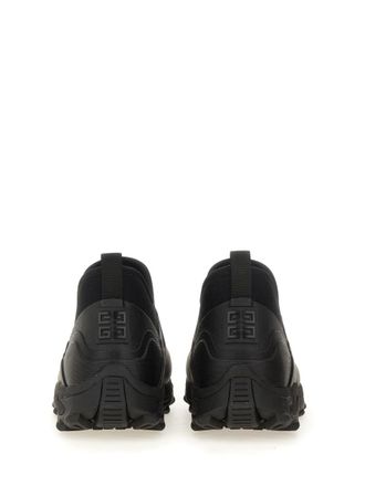 Givenchy Rubber & Textile Blend Chelsea Boot - Black