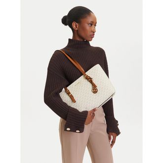 Michael Kors Handtasche MICHAEL Michael Kors Quinn 30T5GQNT2B Beige