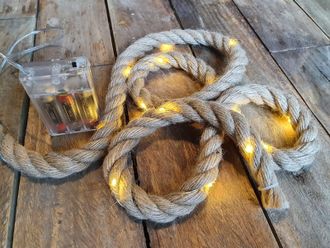 Star-Max LED Hanfseil 3 Meter