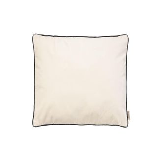 Blomus Kissenbezug Velvet, Kissenhülle für Kopf- oder Sofakissen, Baumwolle, Moonbeam, 40 x 40 cm, 66552