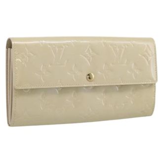 Louis Vuitton Portefeuille Long Pre-owned - Femme - Pre-owned - Beige - Taille: ONE Size