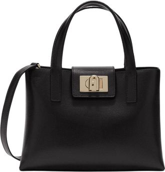 Furla Shopper Furla Cabas M 1927 Cuir Noir